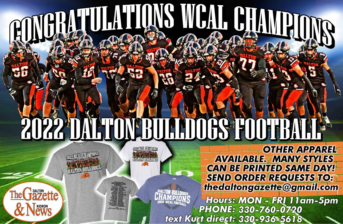 WCAL FOOTBALL CHAMPIONS APPAREL NOW AVAILABLE! – The Dalton Gazette ...